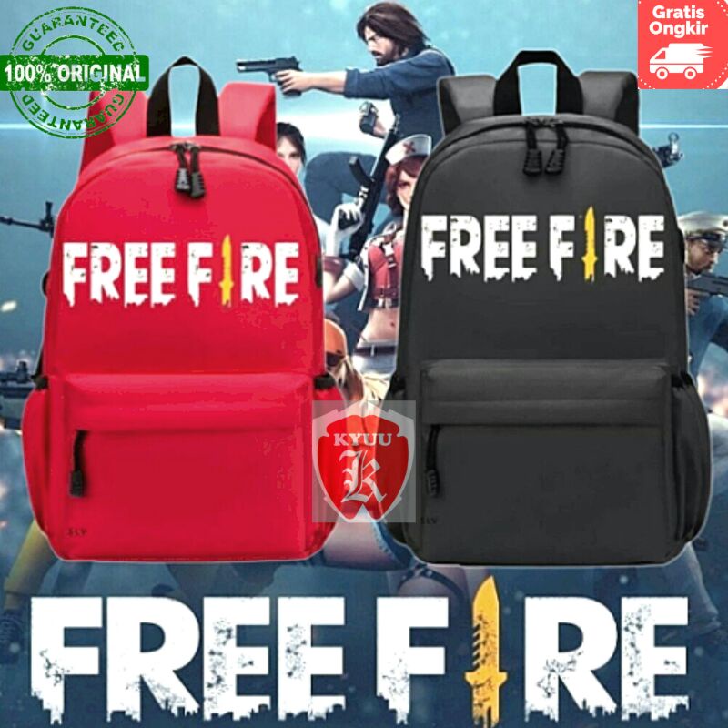 Elementary School Boys' School Bags Freefire Free Fire Characters ...