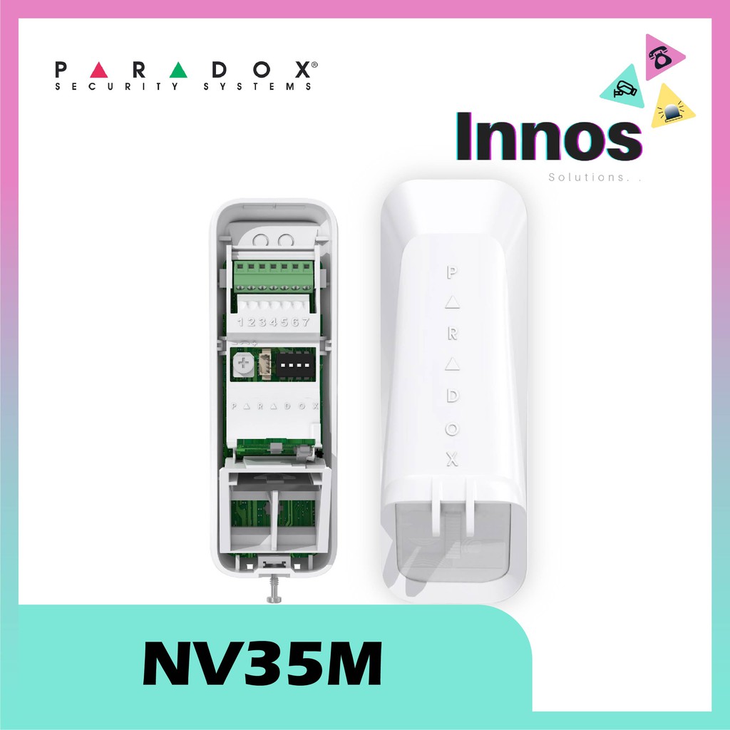 PARADOX NV35M SENSOR with ANTI-MASKING & PET IMMUNITY (OUTDOOR/INDOOR ...