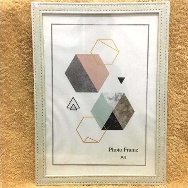 Picture Frame A4 ( putih krim) | Shopee Malaysia