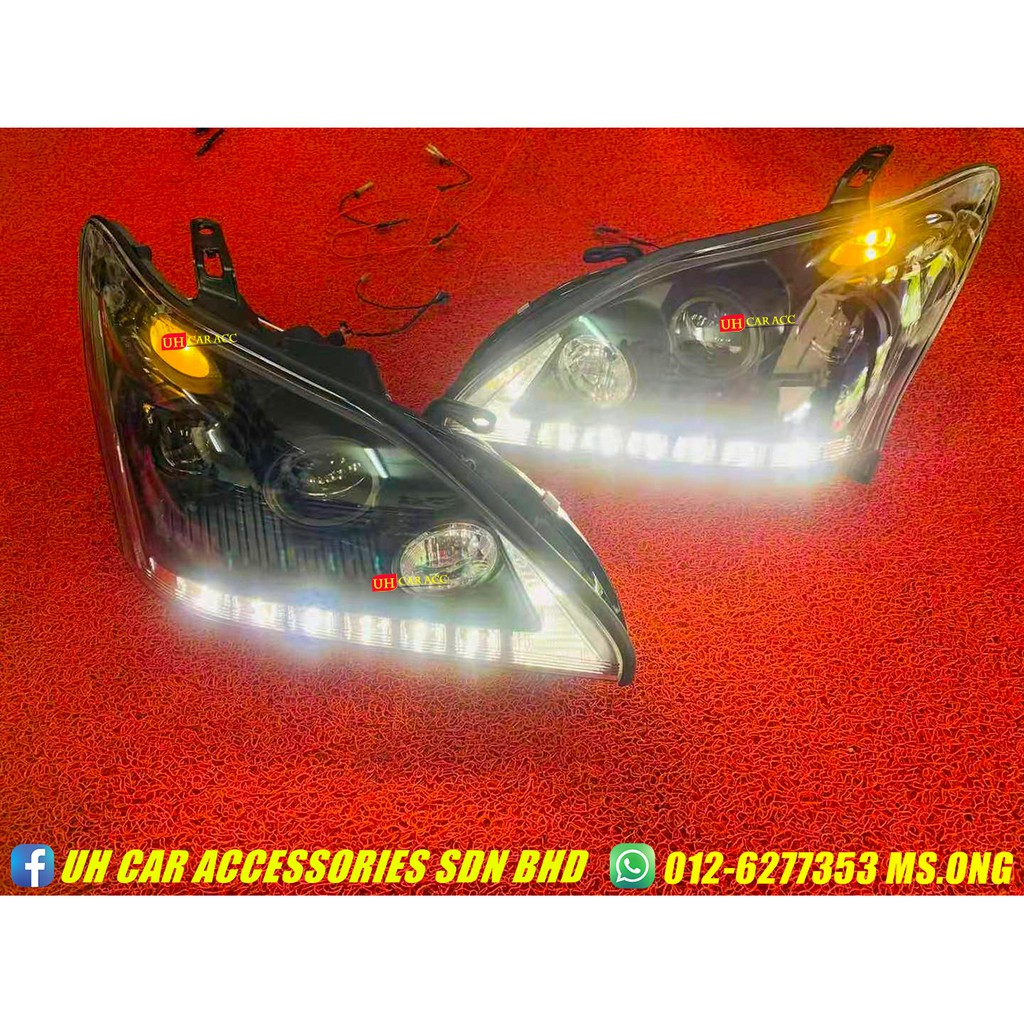 Toyota Harrier XU50 2004-2008 LED Projector Headlamp Head Lamp Head ...