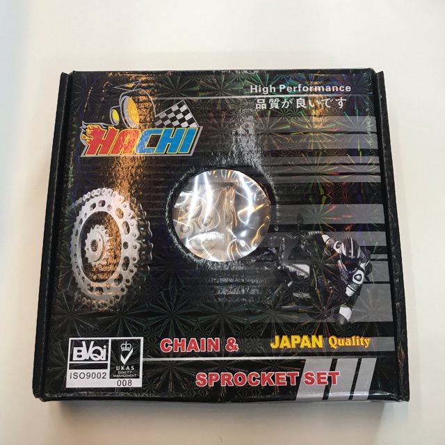 hachi chain sprocket set smash 110,RAIDER J 110 | Shopee Malaysia