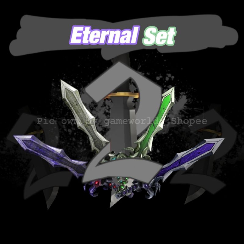 🔥MM2 Godly & Ancient Set Weapons 🔥 Murder Mystery 2 | Shopee Malaysia