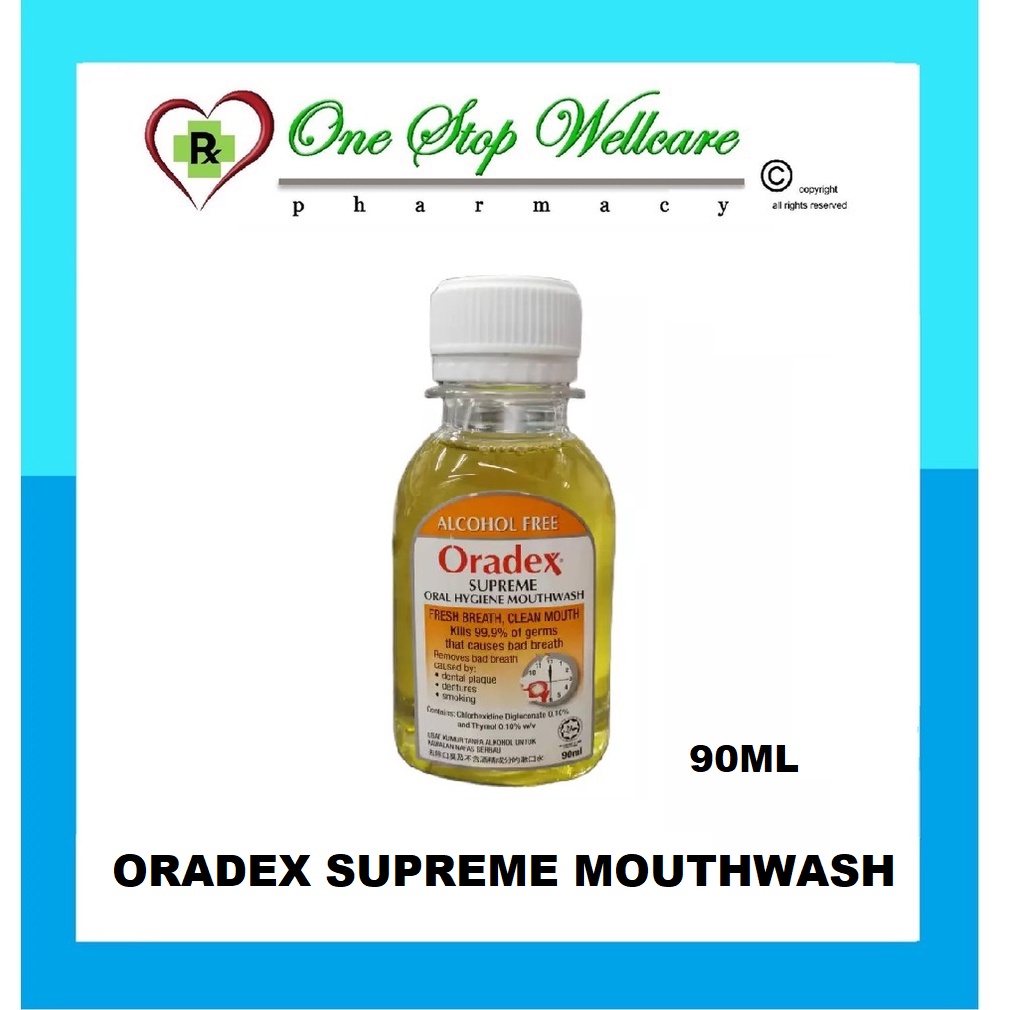 ORADEX MOUTHWASH ANTIBACTERIAL / DUAL ACTION / EVERYDAY ANTISEPTIC 90ML/250ML/400ML/750ML ...