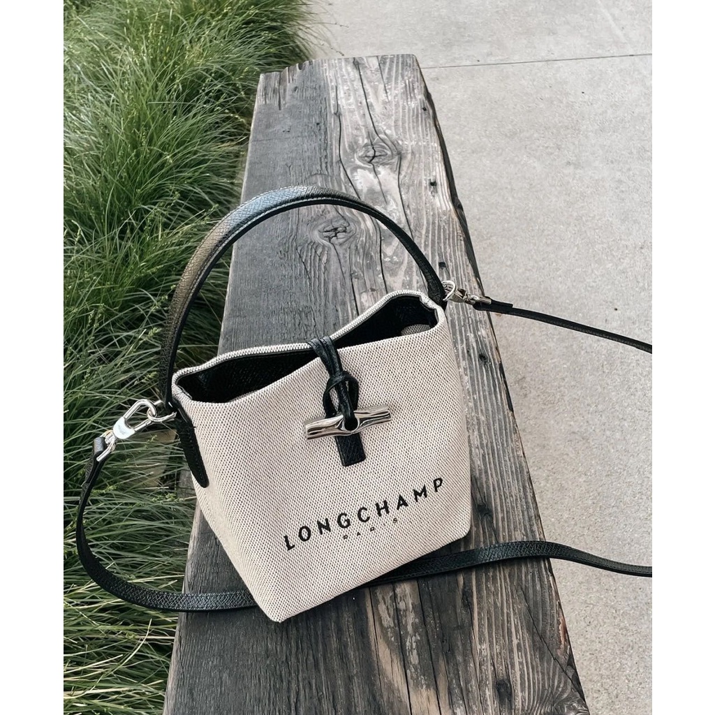 LC L*on*gcham*pLongchamp Roseau Bucket Bag Small | Shopee Malaysia