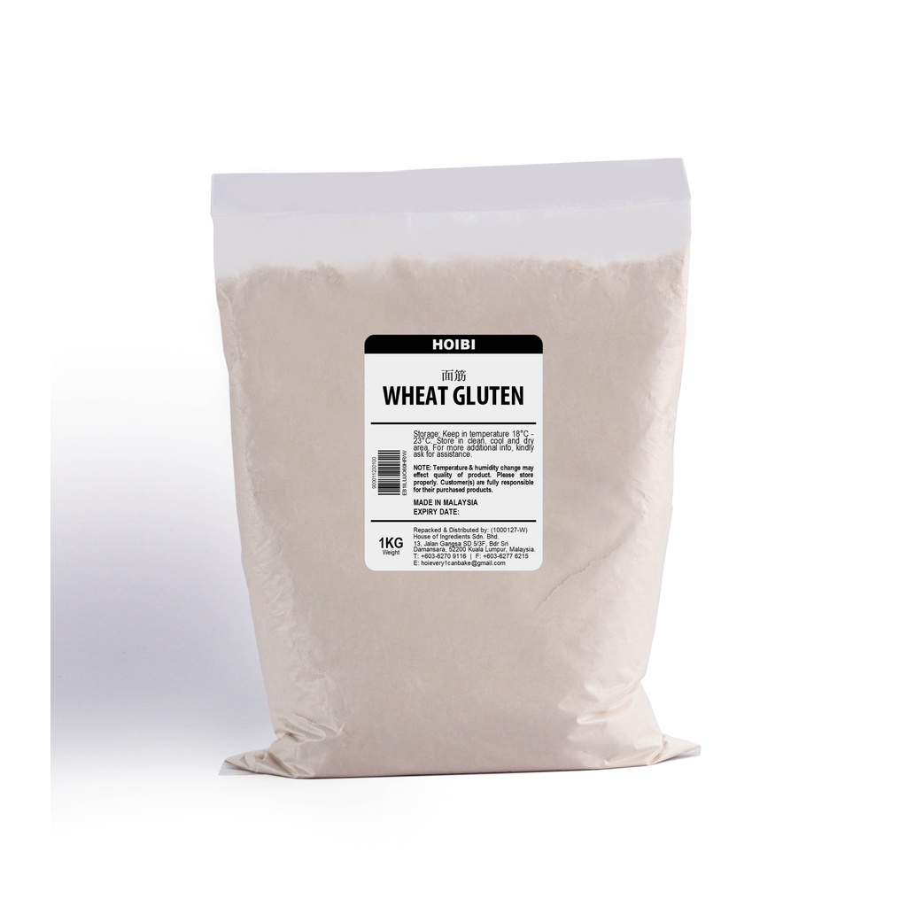 HOI Baker&Chef Gluten Gandum 1KG | Wheat Glutten 1KG | Shopee Malaysia