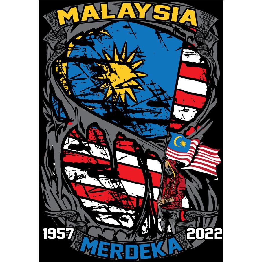 Promosi hebat!! Baju Merdeka Malaysia 2022 Baju Bendera Negaraku t ...