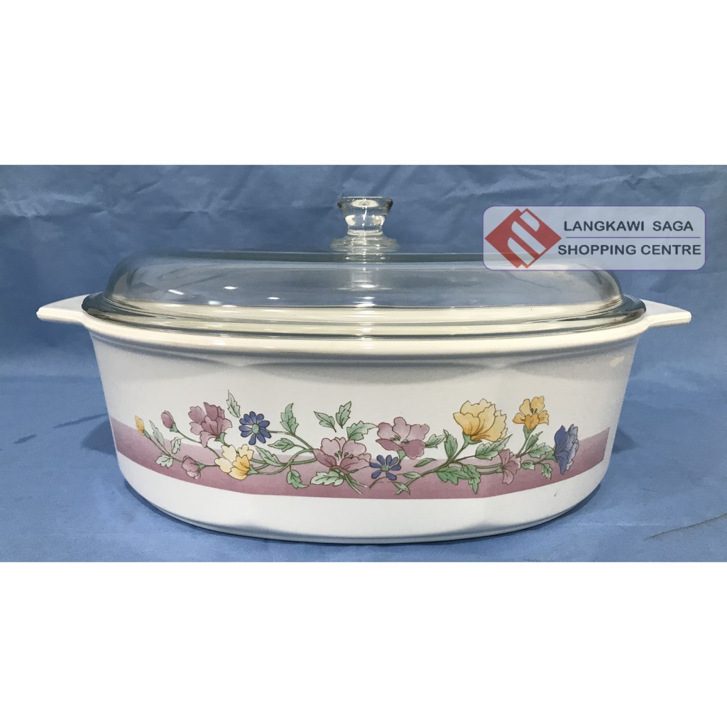 LUMINARC CASSEROLE 3.5L - ELISE (Oval Shape) | Shopee Malaysia