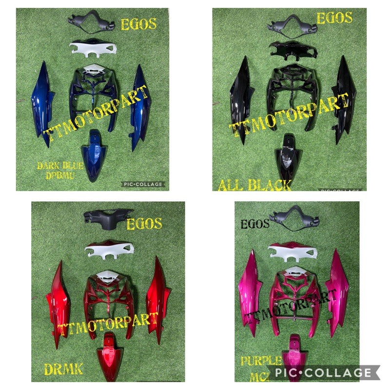 Yamaha SCOOTER EGOS EGO S BODY COVER SET COVERSET KOVER KAVER CAVER ...