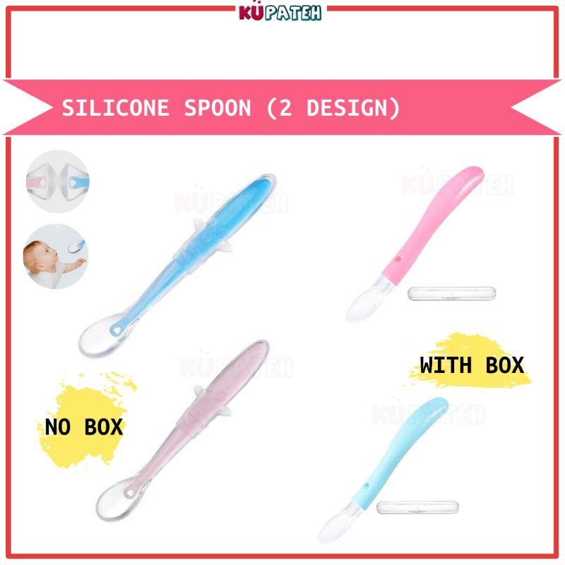 🇲🇾READY STOCK🔥BABY SILICONE SPOON FEEDING SUDU BABY🔥 | Shopee Malaysia