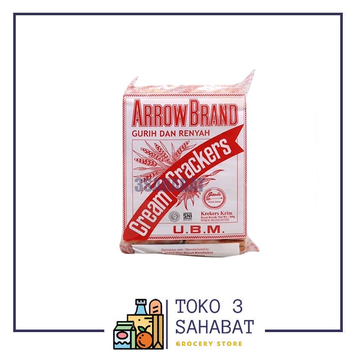 Big Salted Brand Crackers Arrow Cream | Shopee Malaysia