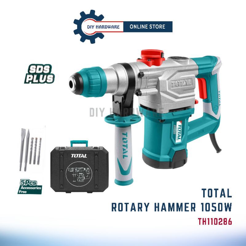 Total Rotary Hammer 1050W TH110266 | Shopee Malaysia