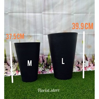 🎊PROMOSI🎊💥 READY STOK💥Pasu Plastik Viral/ Pasu Putih Murah/Plastic Vase ...