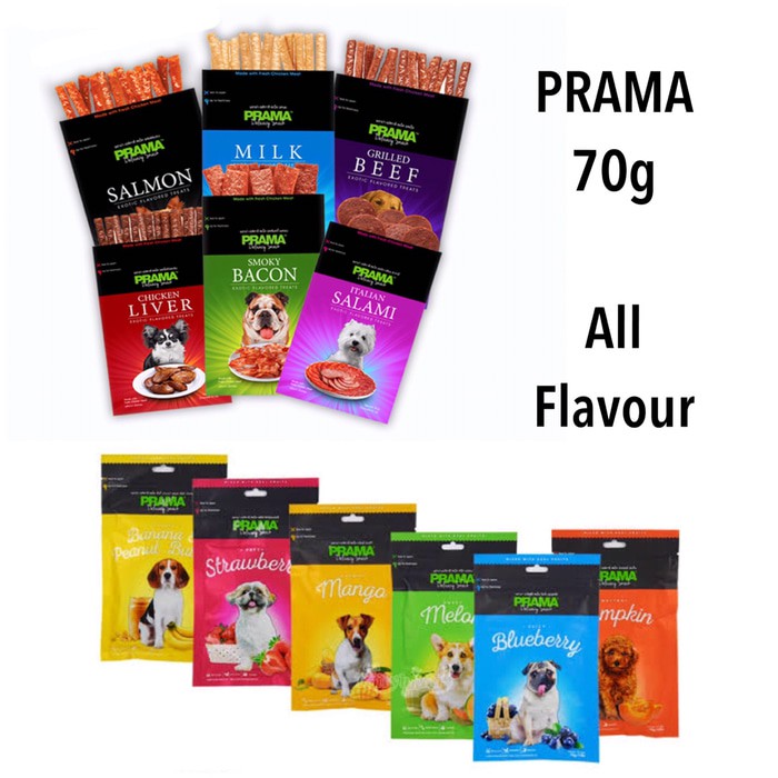 PRAMA ALL VARIAN 70GR - PRAMA DOG SNACK - PRAMA DOG - SNACKS DOG PRAMA ...