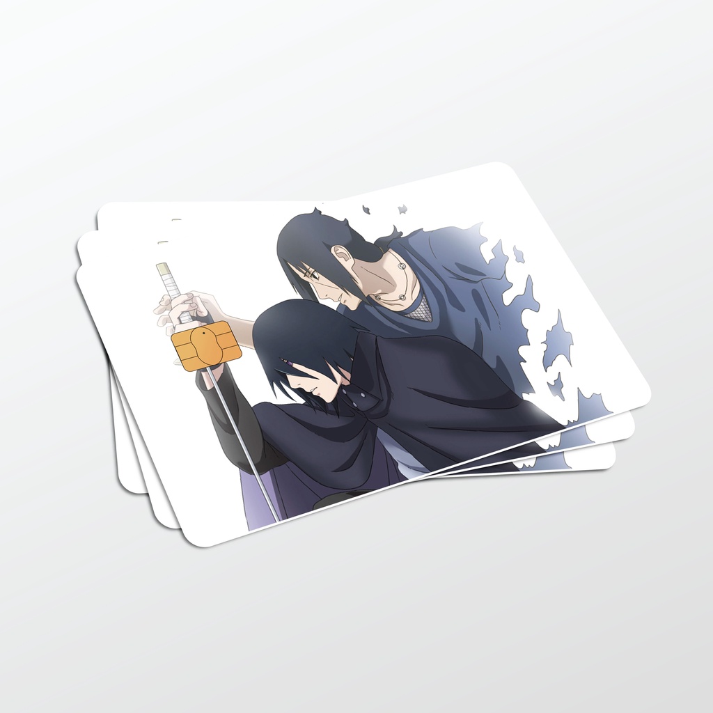 KapzLegacy Naruto Boruto Shippuden Anime ATM Bank Sticker Card Cover ...