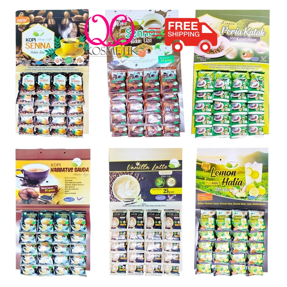 BIDAN LIZA Kopi Papan 20s Kopi Senna Koko Teh Peria Katak Lemon Halia ...