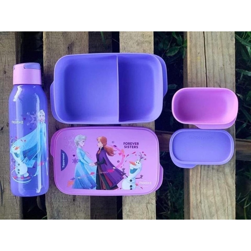 LIMITED EDITION Tupperware Spider-Man Set / Frozen Set | Shopee Malaysia