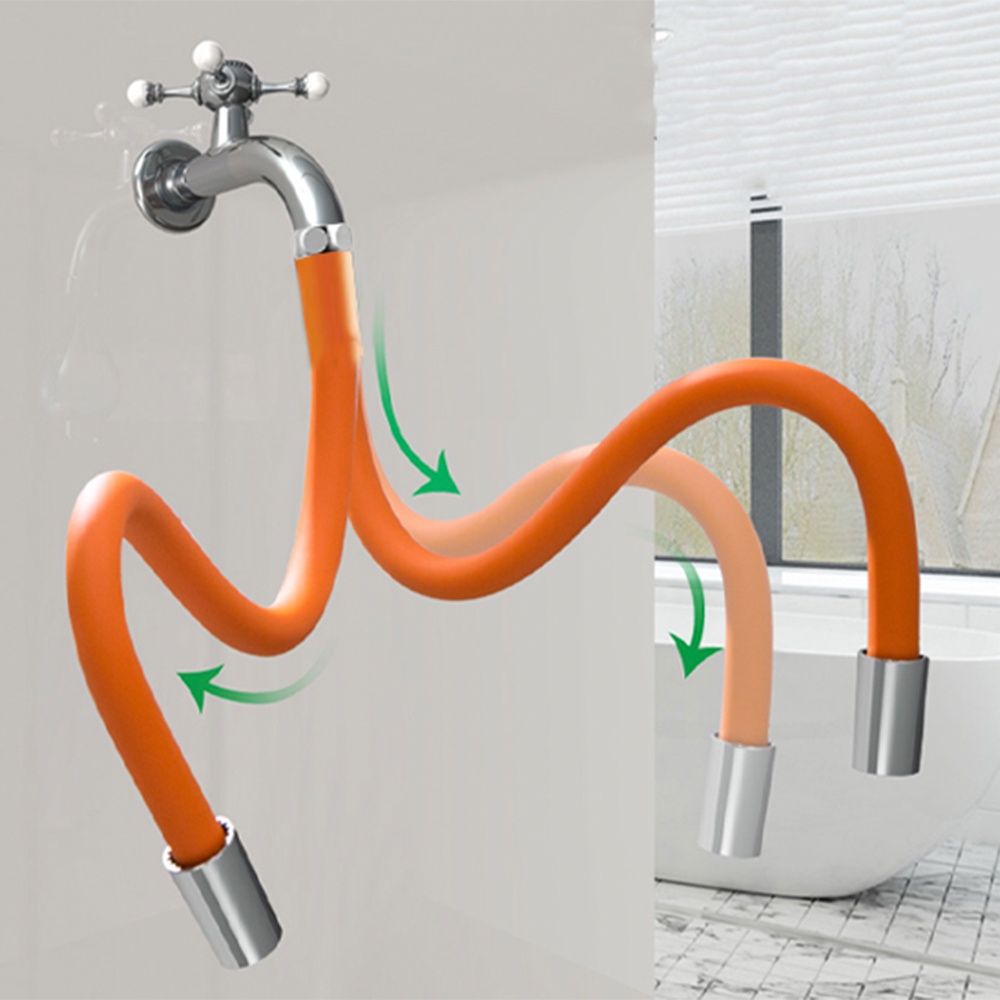 Worthbuy Flexible 360° Rotating Hose Water Tap Faucet Extender Bathroom ...
