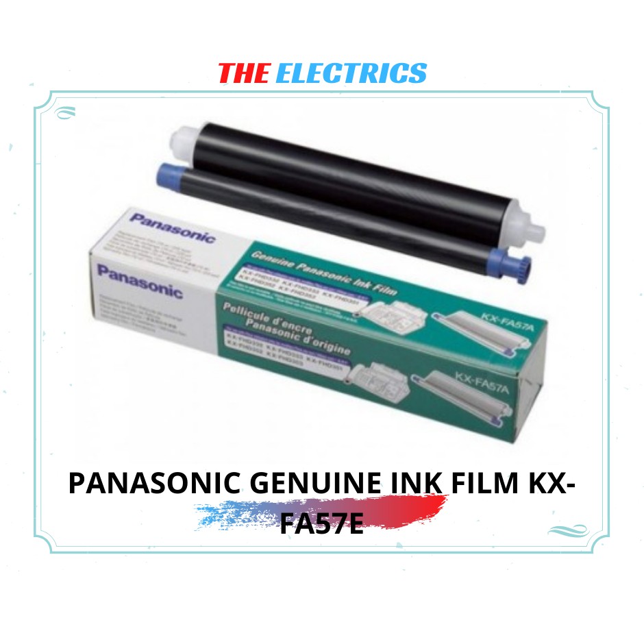 PANASONIC GENUINE INK FILM KX-FA57E (70M/229FT) | Shopee Malaysia