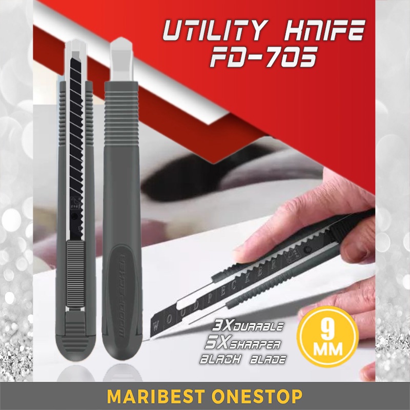 Woodpecker FD-705 Utility cutting tool 9mm blade wallpaper stainless ...