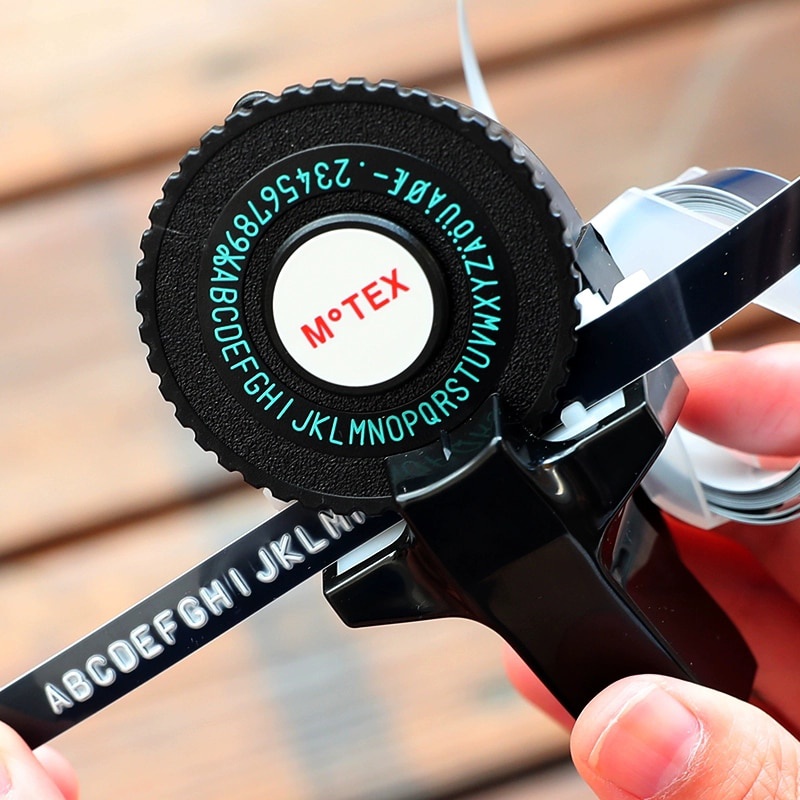 Black Color MoTex E101 Printer Mini DIY Hand compatible for dymo 3D ...