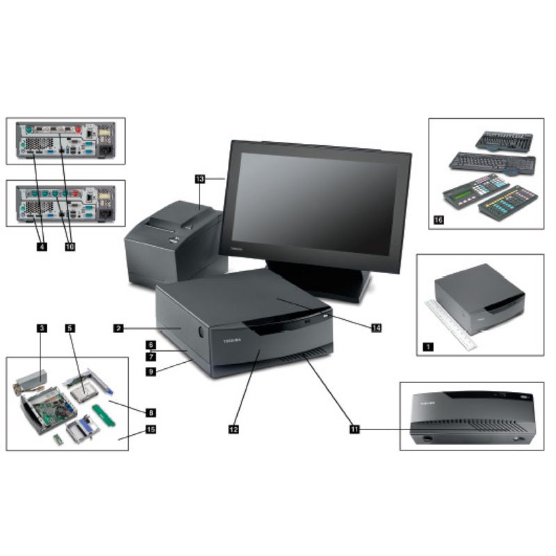 Toshiba 4810-e60 POS computer cpu core i3 4350t Mini tiny itx PC ...