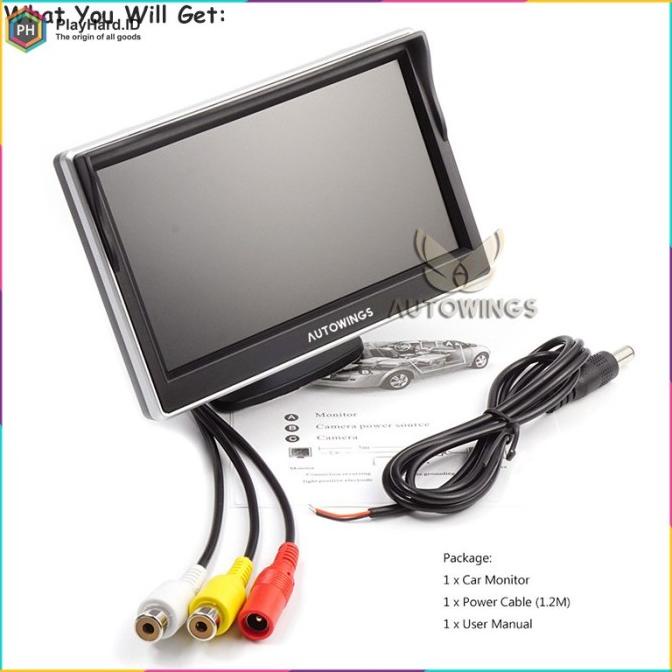 5-inch TFT LCD Car Parking Rear View Monitor | Shopee Malaysia