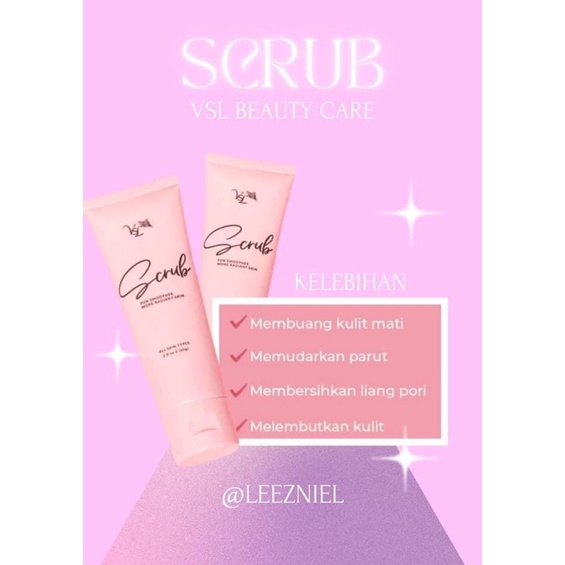 VSL SCRUB - 💯 ORIGINAL | Shopee Malaysia