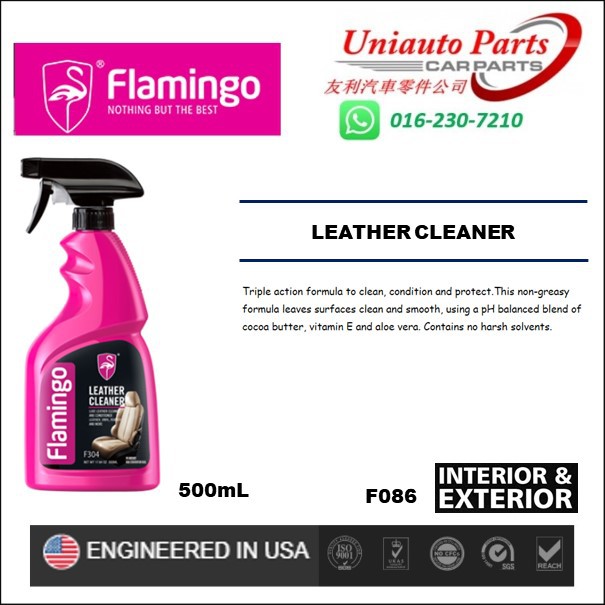 FLAMINGO LEATHER CLEANER (500mL) | Shopee Malaysia
