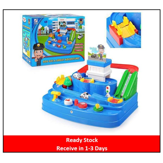 🌟Ready Stock🌟Mechanical Track Police Car Adventure Toys | Shopee Malaysia