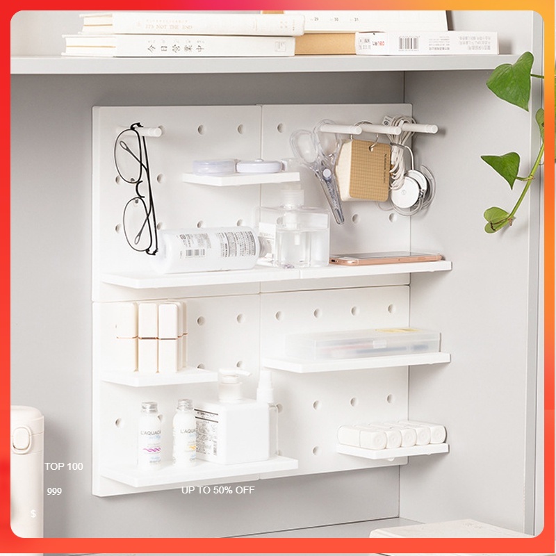 Perforated Board Diy Wall Splice Board Hole Pegboard Multifunction Wall ...