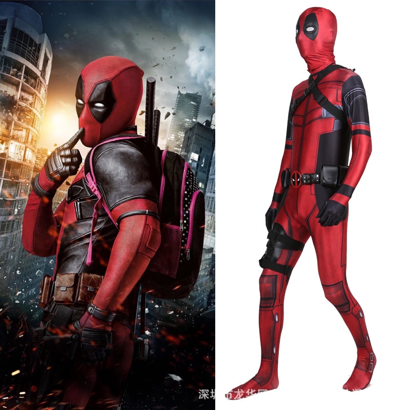 3D Deadpool Cosplay Halloween Dead Pool Cosplay Costume Party Costume ...
