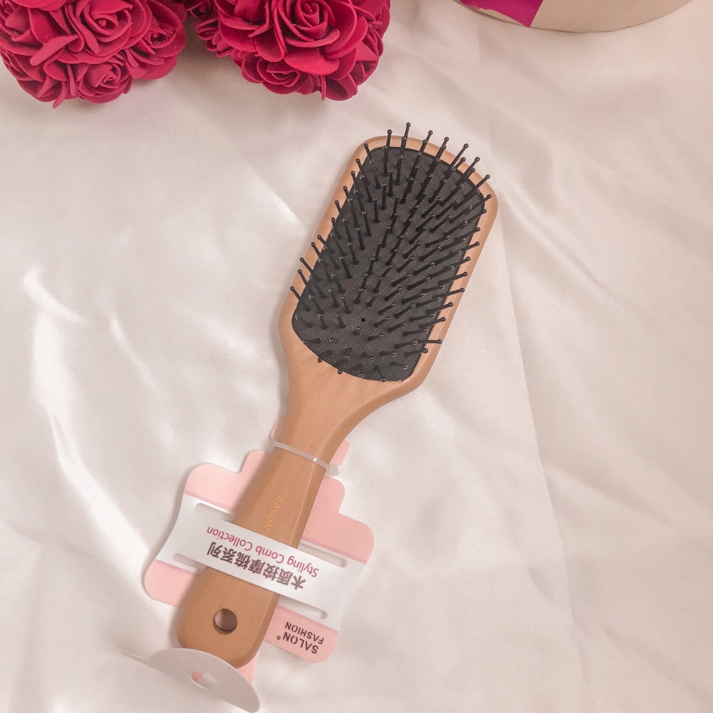 KAYU Wide Wood Comb / Women's Comb / Korean PREMIUM Anti-Tangle Comb ...