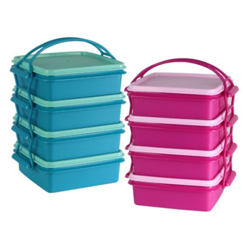 [🔥 READY STOCK 🔥] Mangkuk Tingkat Tupperware Small Goody Box with ...