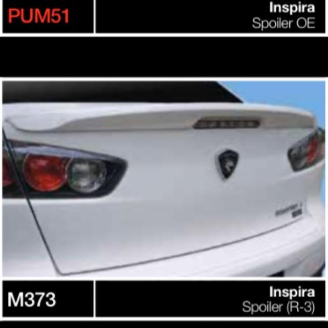 Mitsubishi Lancer GT proton inspira oem r3 Evo X 10 rear trunk boot ...