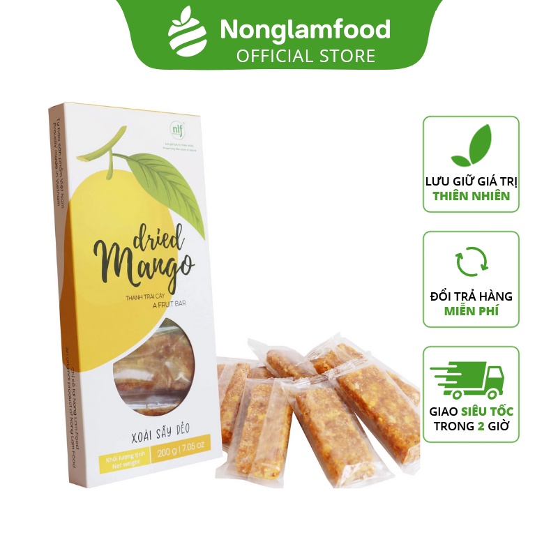 Nonglamfood Dried Mango Bar 200g | Dried Mango | A Fruit Bar | Shopee ...