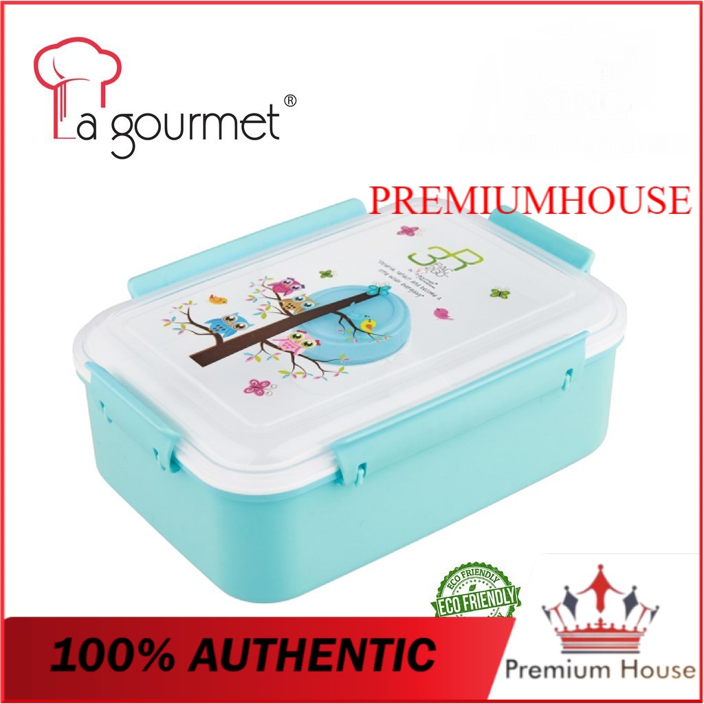 LA GOURMET LUNCH BOX 1.4L BENTO BOX WITH SAUCE BOX | Shopee Malaysia