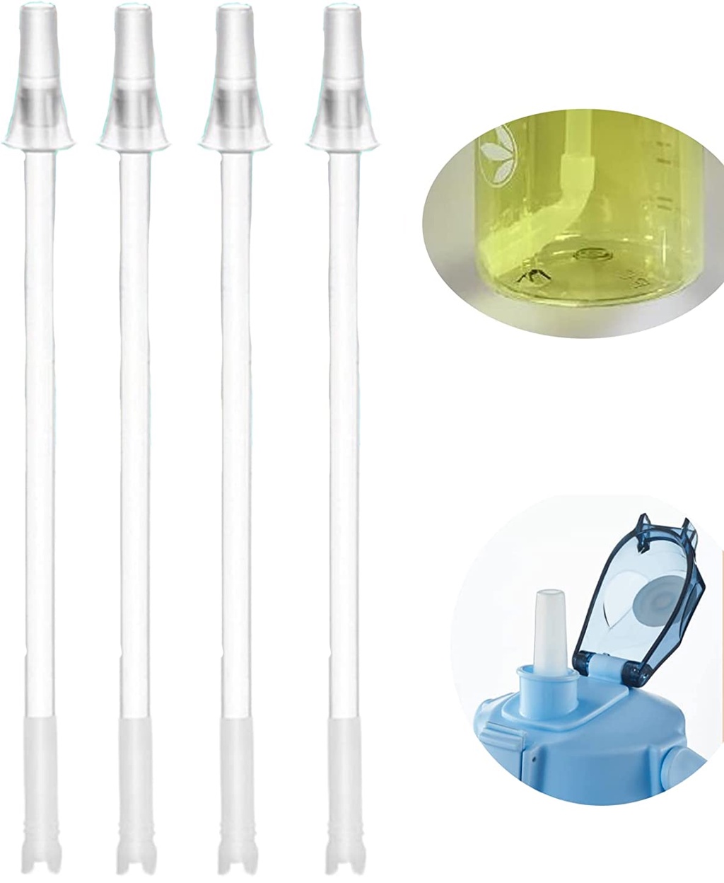 *Ready Stock* 1L & 2L bottle Accessories Straw Replacement, Cut Short ...