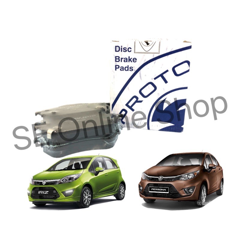 PROTON Brake Pad Iriz New Saga VVT New Persona VVT Front Disc Brake ...