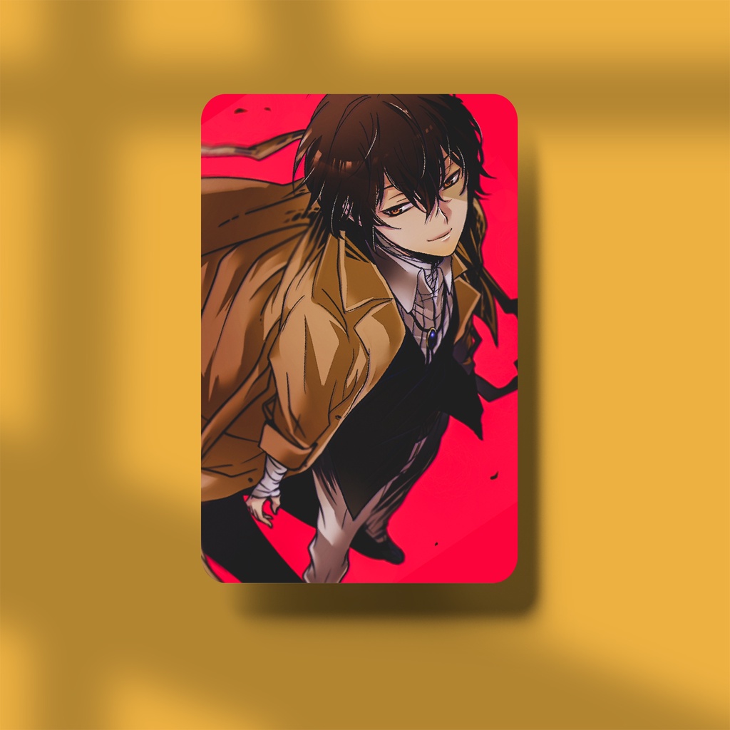 [ PHOTOCARD ] Anime Osamu Dazai Bungo Stray Dogs Rounded Corner Card ...