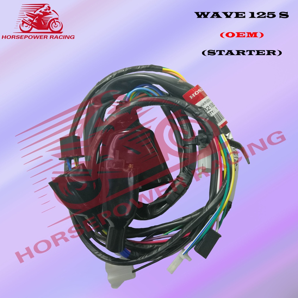 WAVE 125 S (OEM) WIRING BODY WIRE HARNESS FULL SET HONDA | Shopee Malaysia