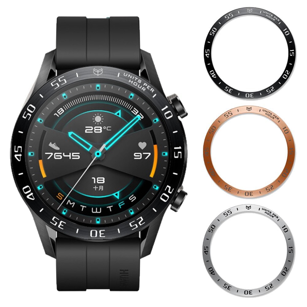For Huawei Watch GT 2 46mm Bezel Ring Styling Frame Case Cover ...