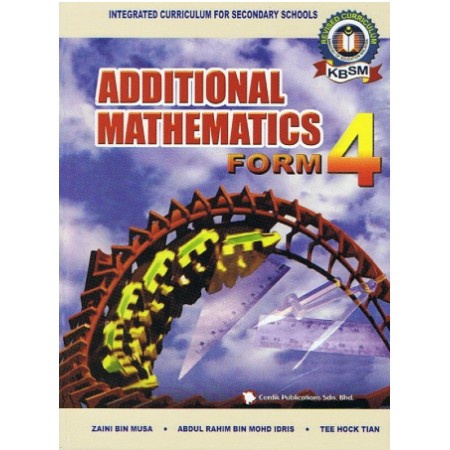 Textbook Additional Mathematics Form 4 (ISBN: 9789837019676) | Shopee ...