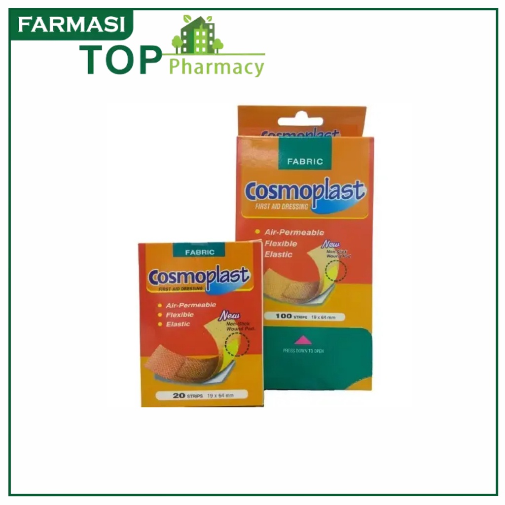 COSMOPLAST PLASTER FABRIC (20'S / 100'S) | Shopee Malaysia