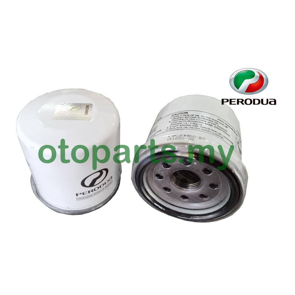 PERODUA Genuine Oil Filter 15601-00R02 for Axia / Bezza / Aruz / New ...