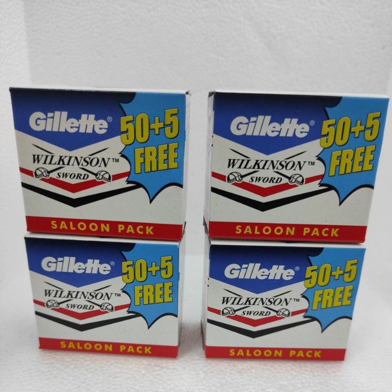 GILLETTE WILKINSON BLADE (200BLADES) | Shopee Malaysia