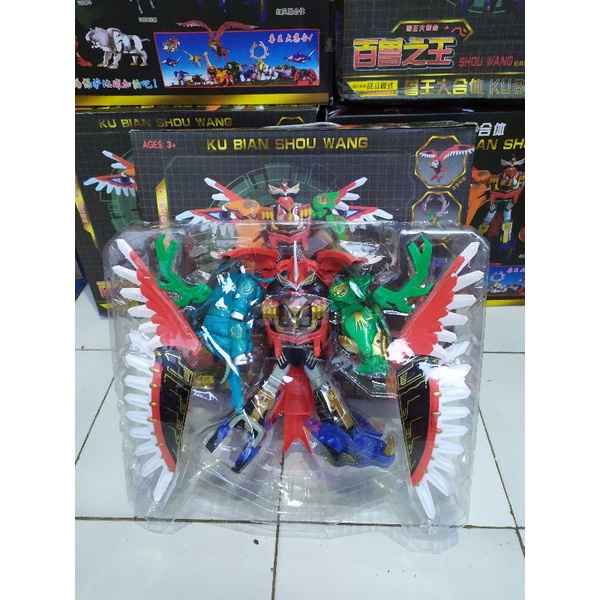 Dx Megazord Gao Icarus Gao Ranger Recast 1:1 Scale With ori | Shopee ...