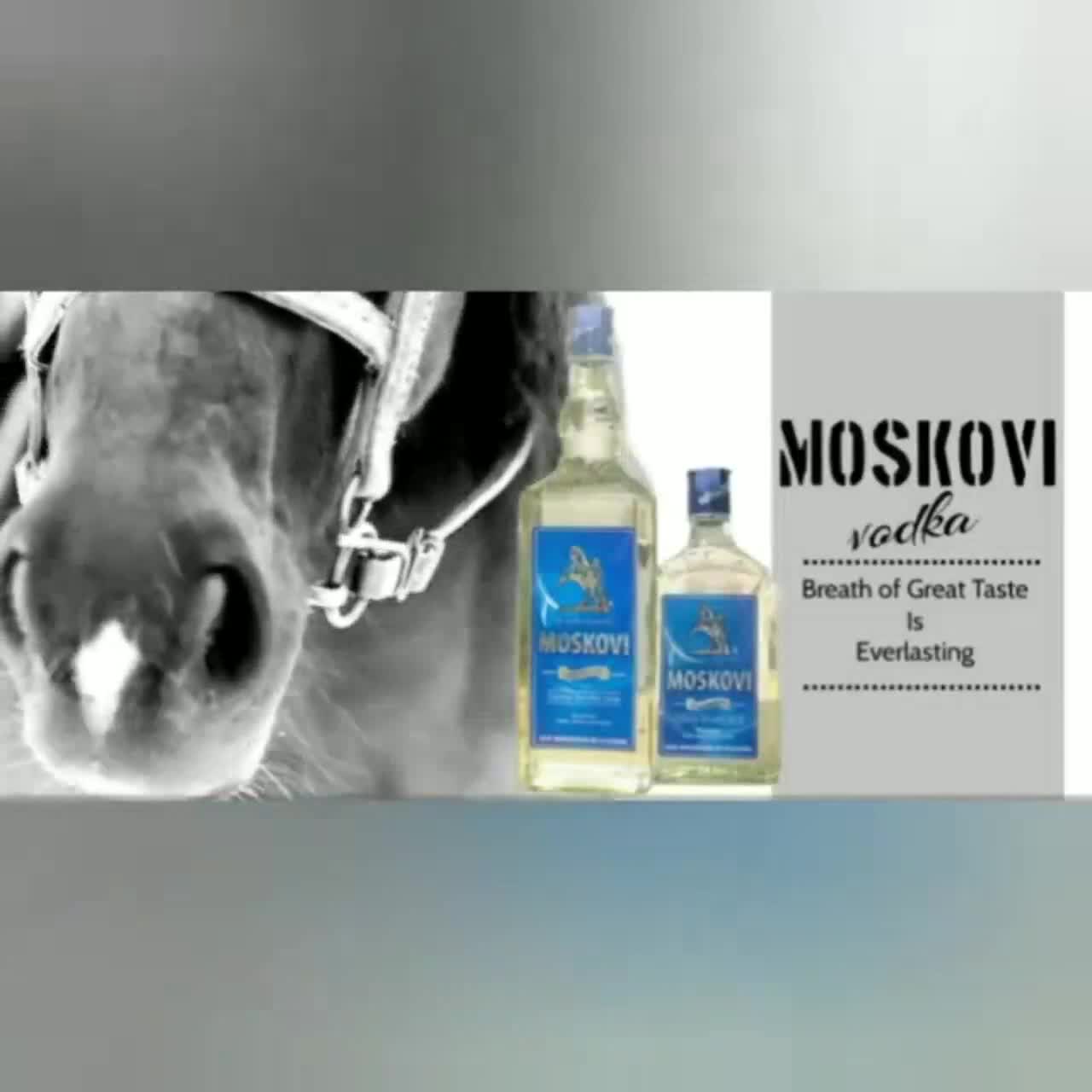 Moskovi Vodka 伏特加 (350ml/ 700ml) | Shopee Malaysia