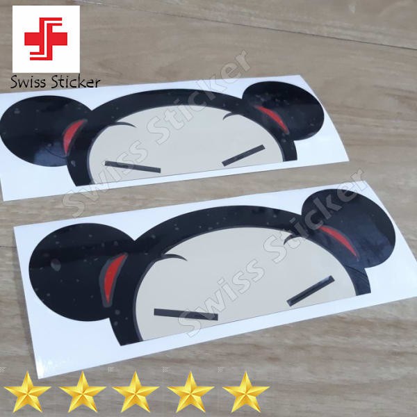 Pucca Peeking Ng peek cute stickers for cool car windows | Shopee Malaysia