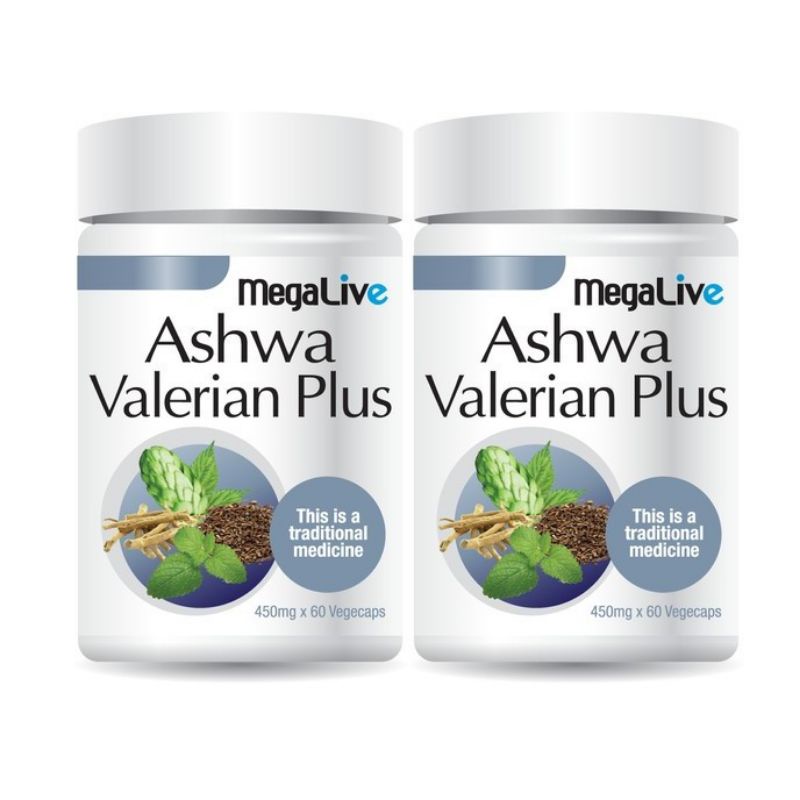 Megalive Ashwa Valerian Plus (2X60's) | Shopee Malaysia
