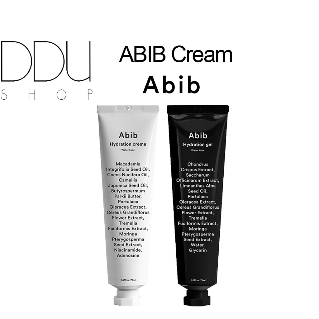 ABIB / ABIB Cream / HYDRATION CREME WATER TUBE 75ml, HYDRATION GEL ...